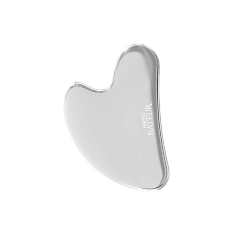 stainless steel gua sha facial sculpting and lifting tool – Agent Nateur